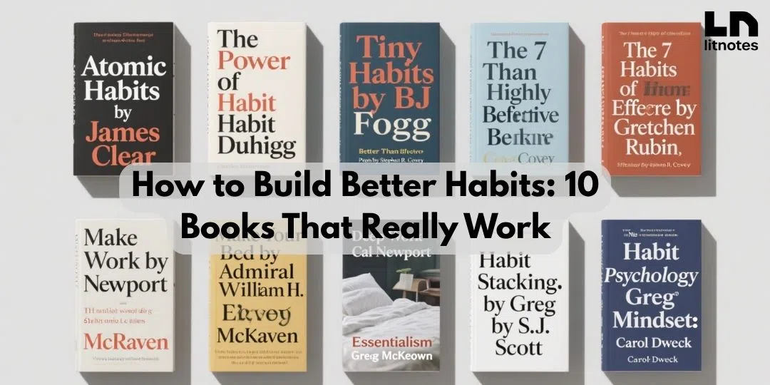 How to Build Better Habits: 10 Books That Really Work - LitNotes